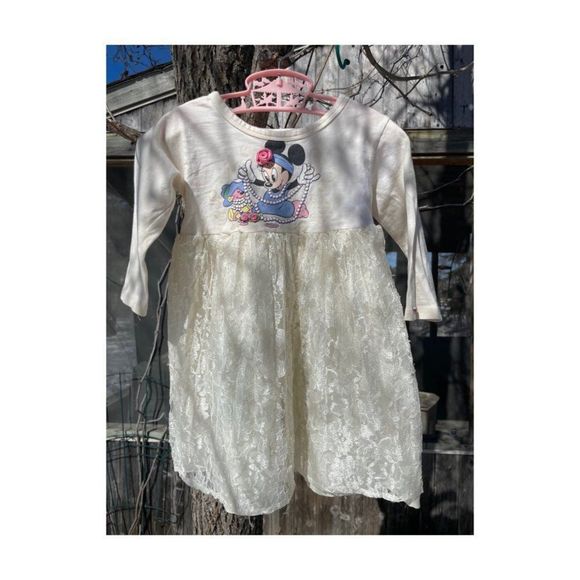 Disney | Dresses | Vintage 9s The Disney Store Minnie Mouse Dress Made ...